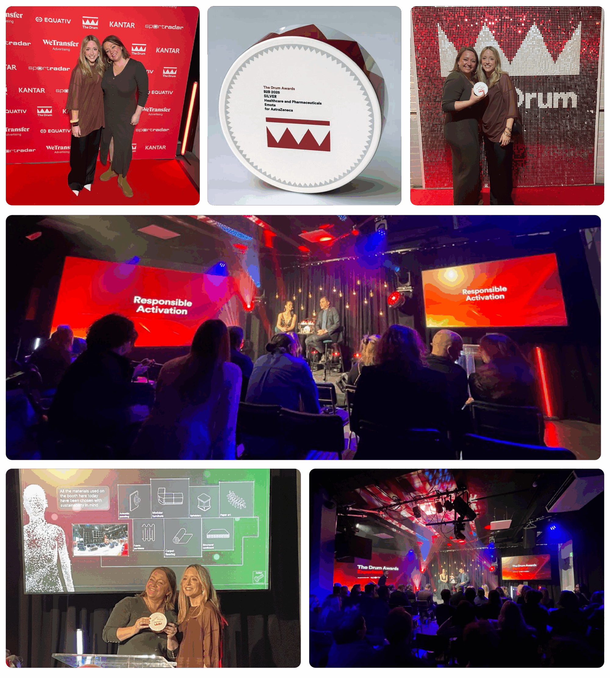 Emota Wins Gold and Silver at The Drum Awards 2025 for AstraZeneca at ...